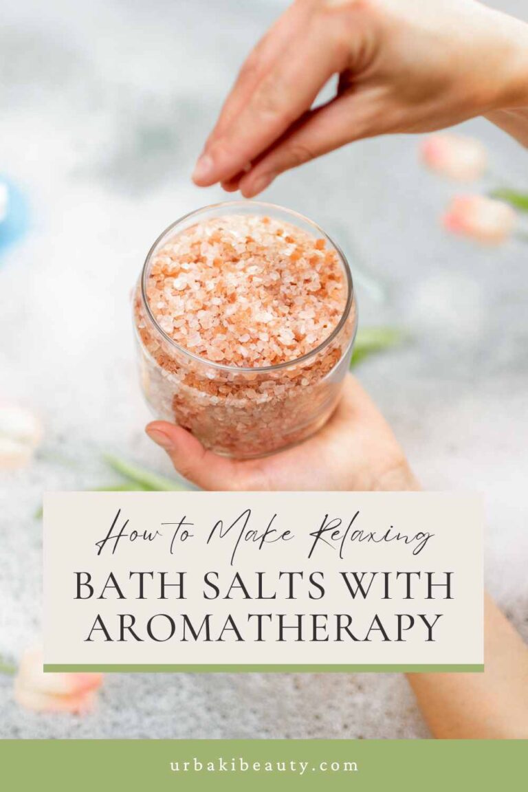 How to Make Relaxing Bath Salts with Aromatherapy