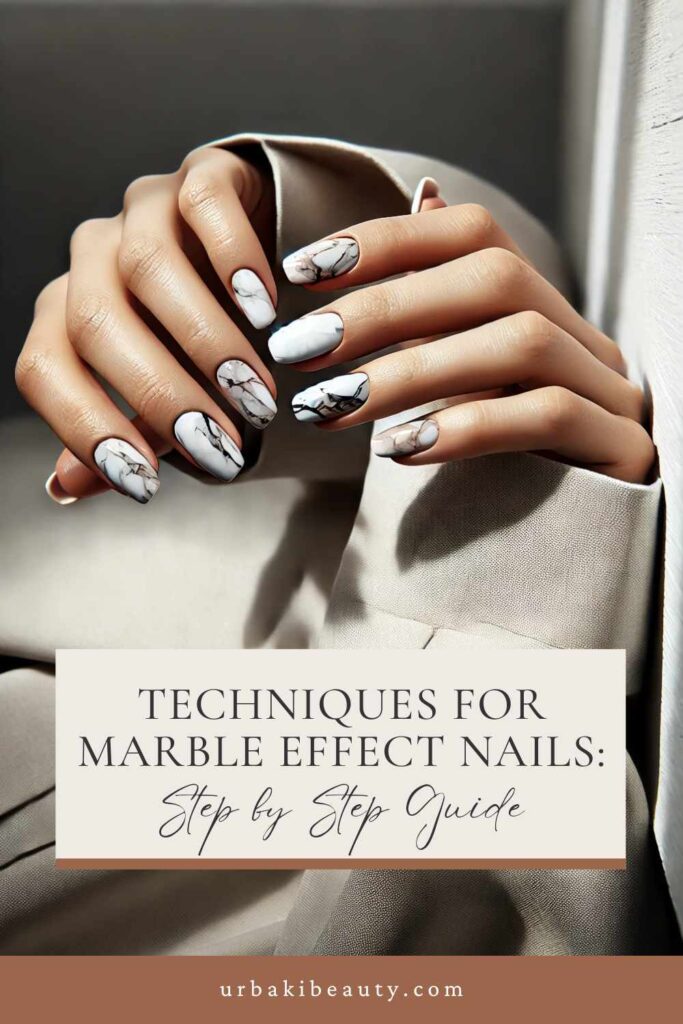 Techniques for Marble Effect Nails: Step by Step Guide