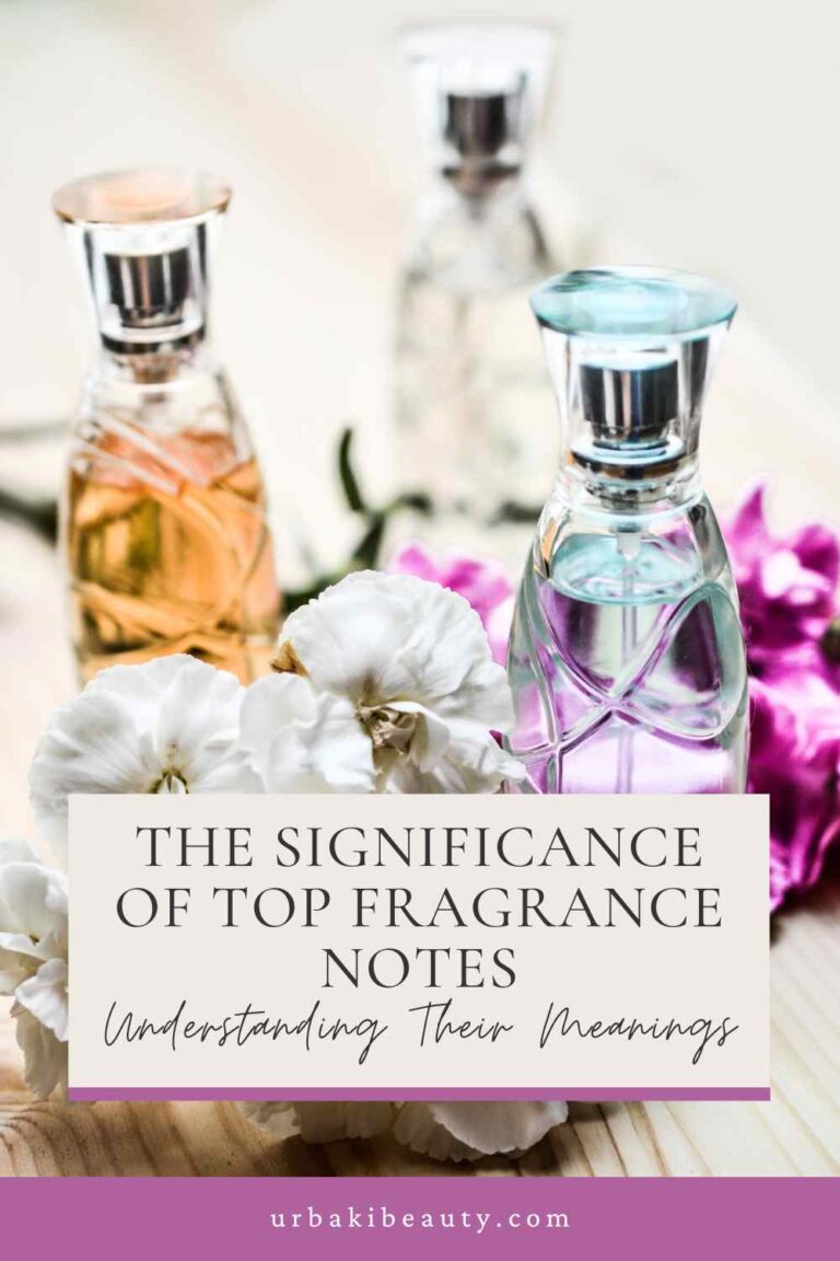 The Significance of Top Fragrance Notes: Understanding Their Meanings