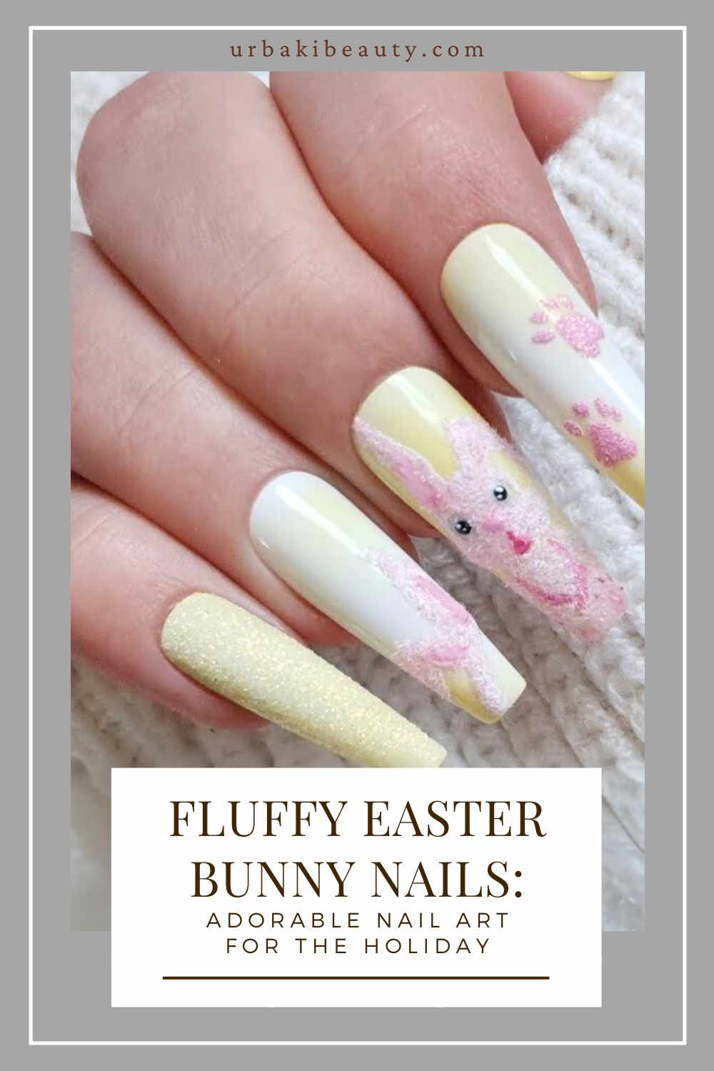 Fluffy Easter Bunny Nails: Adorable Nail Art for the Holiday