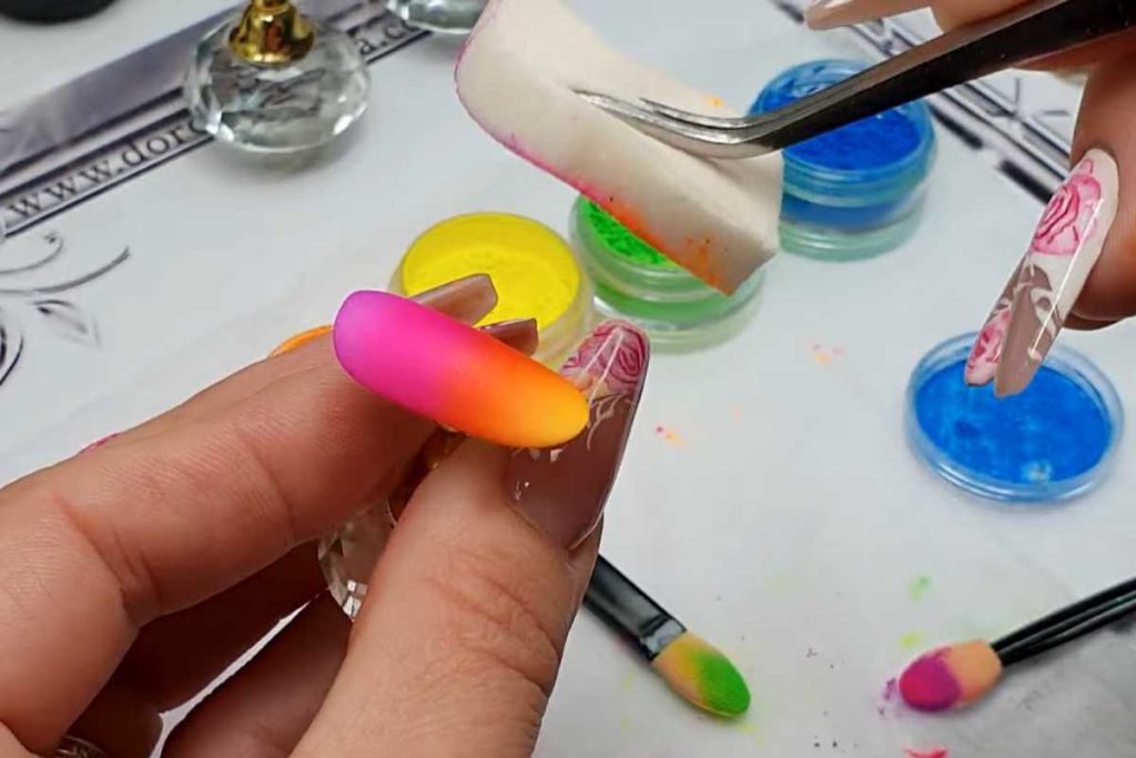 Create Bold Neon Ombré Nails: A Simple Guide for Beginners