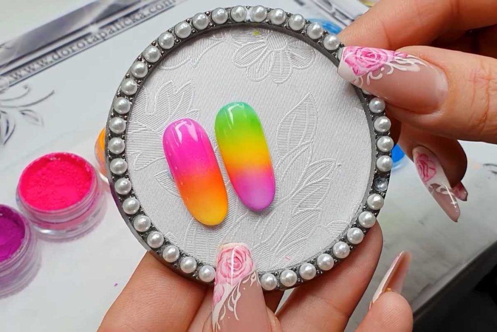 Create Bold Neon Ombré Nails: A Simple Guide for Beginners